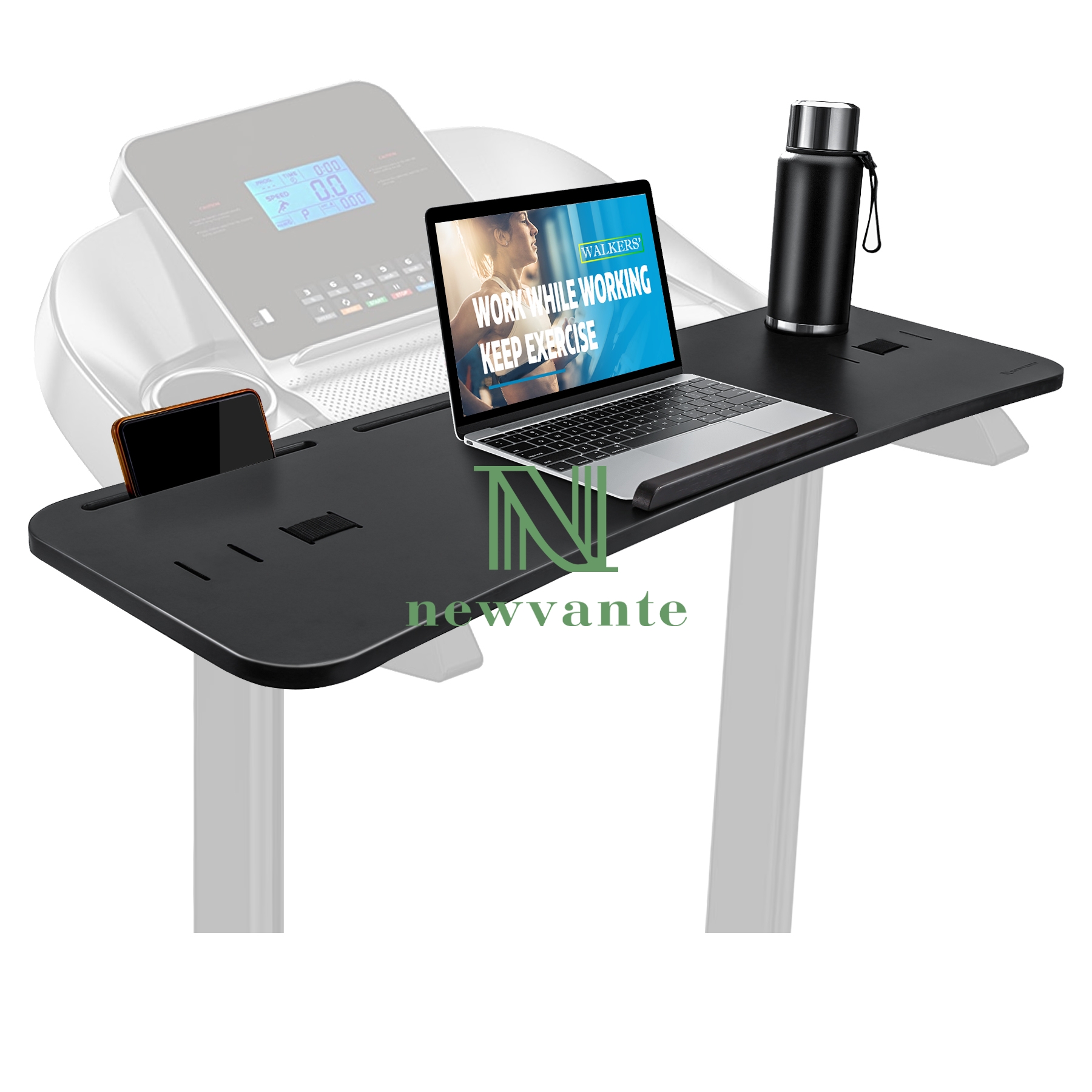 Nnewvante Treadmill Desk Attachment,Treadmill Laptop Holder for Tablets ...